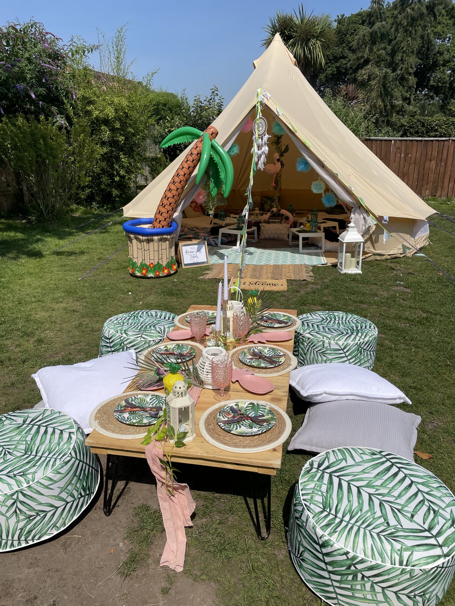 Luxury Picnics - My Kids Teepee Party